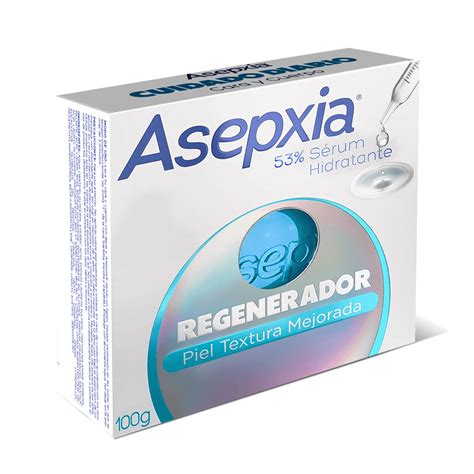 Asepxia Jabón Regenerador Cuidado Cara Y Cuerpo 100g Piel Textura