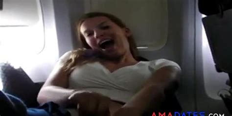 Masturbation On Plane