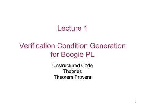 Ppt Towards A Verifying Compiler The Spec Approach Powerpoint