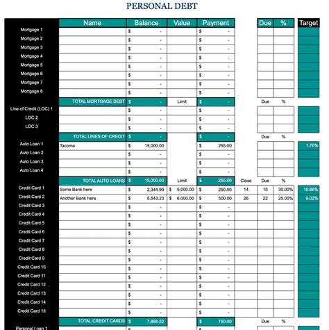 An Apple Numbers Spreadsheet To Help With Your Debt Free Journey Velocity Banking