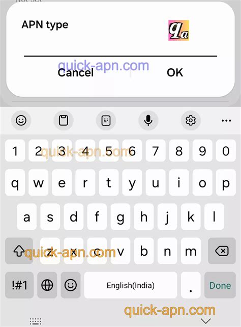 What Is APN Type In APN Settings Quick APN Settings