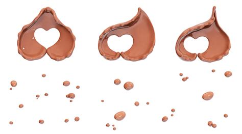 스플래시 초콜릿 스플래시 커피 3d 일러스트레이션 세트 격리된 3d 렌더링 3차원 형태에 대한 스톡 사진 및 기타 이미지 3차원 형태 갈색 개체 그룹 Istock