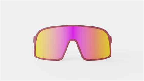 Oakley Sutro Prizm Ruby Sport Glasses 3d Turbosquid 2231695