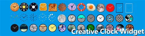 Creative Clock Widget Creative Clock Widget это новый взгляд на аналоговые часы от андройда