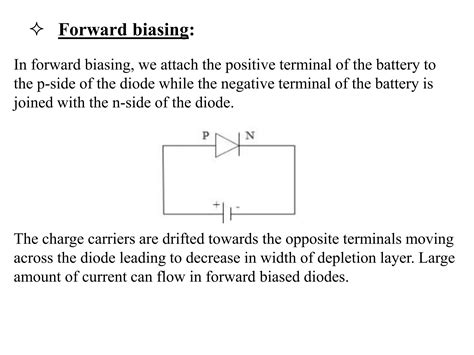 Biasing A Diode And Approximation Of Diodepptx