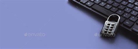 Computer Cyber Security Concept Network Information And Data