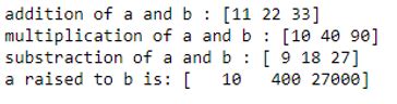 NumPy Functions Frequently Used Mathematical Functions In Numpy