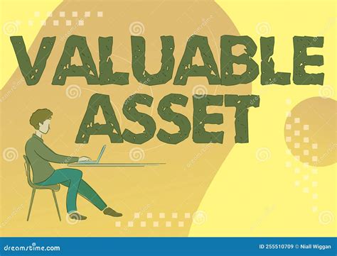 Text Sign Showing Valuable Assetyour Most Valuable Asset Is Your