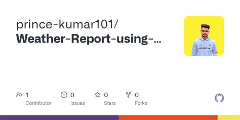 Github Prince Kumar101weather Report Using Html Css And Js