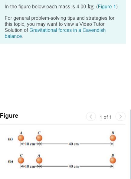 Solved A Find The Magnitude Of The Net Gravitational Force