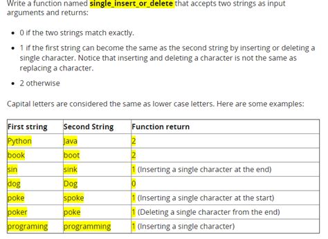 Python A Single Letter Insert Or Delete Function Stack Overflow