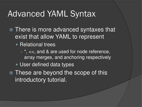 PPT YAML And Ruby PowerPoint Presentation Free Download ID