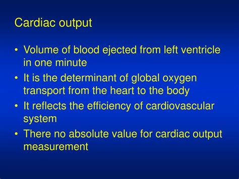 Cardiac Output