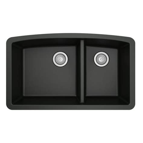 Karran Usa Qu 711 Quartz Qu 32 Undermount Double Basin Quartz
