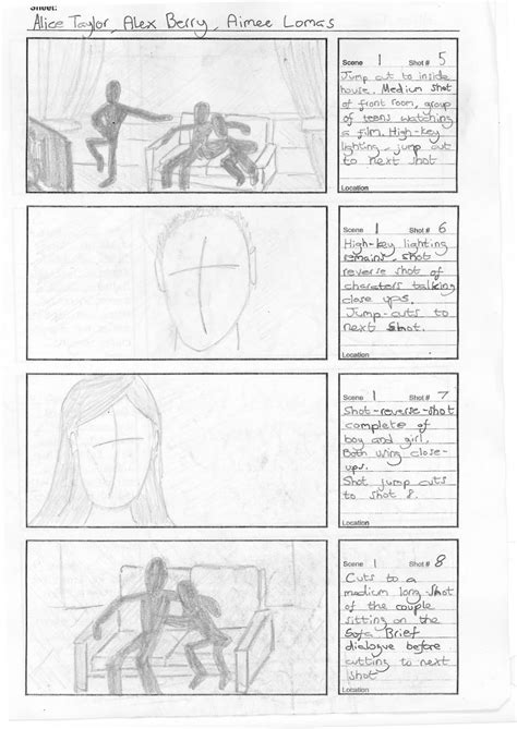A2 Advanced Portfolio Media Storyboard A2 Advanced Portfolio Media Storyboard