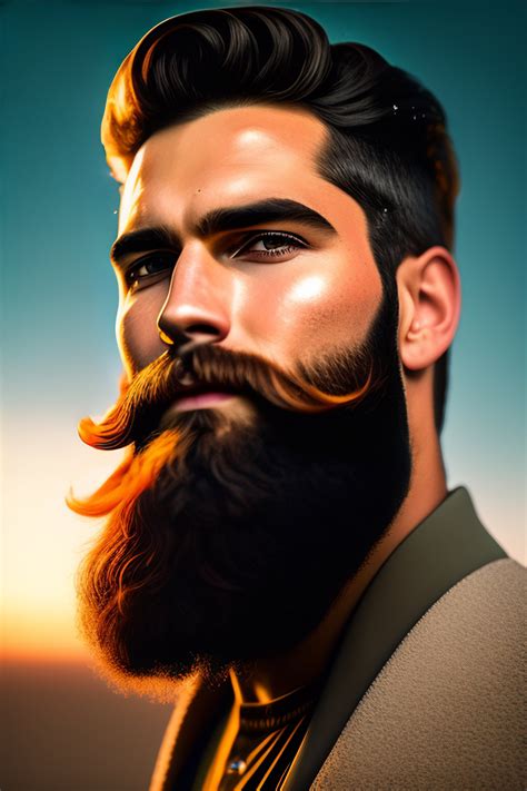 Lexica Bearded Face