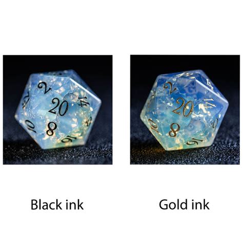 Blast Opalite Polyhedral Dice Set Urwizards