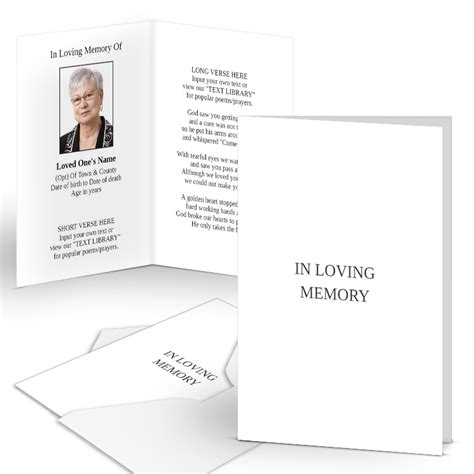 Memorial Cards Samples Inspiring Themes For Inspiration