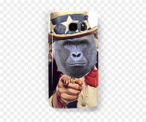 We Want You Harambe Uncle Sam Hd Png Download 500x700 555751 Pinpng