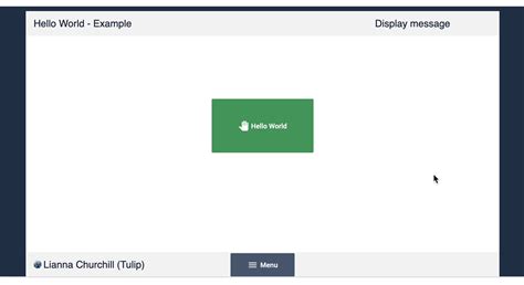Walkthrough Build Your First App