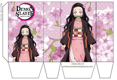 Kit Imprimible Nezuko Kits Para Imprimir Gratis