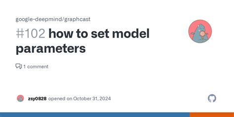 How To Set Model Parameters Issue Google Deepmind Graphcast