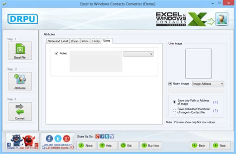 DRPU Excel To Windows Contacts Converter Download Softpedia