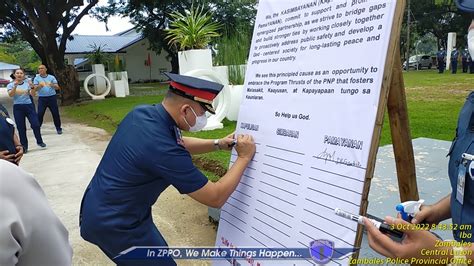 Pnp Zambales Launches Revitalized Kasimbayanan Program Centro News Online