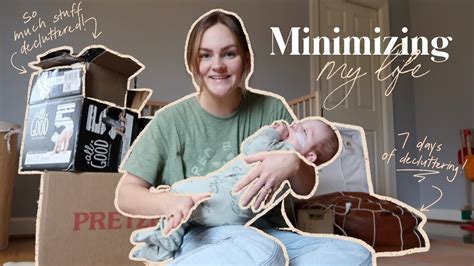 What I Decluttered In 7 Days 118 Items Gone Minimizing Life Challenge Youtube