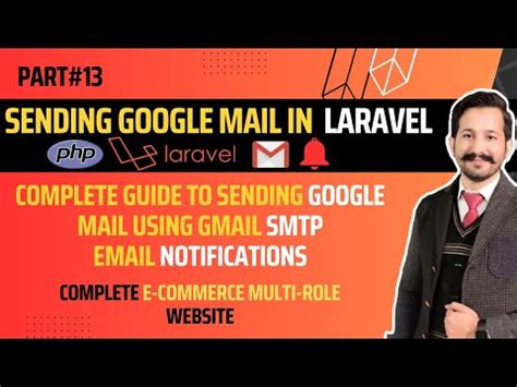 Sending Google Mails Using Laravel Google SMTP Email Notifications Laravel Tutorials YouTube
