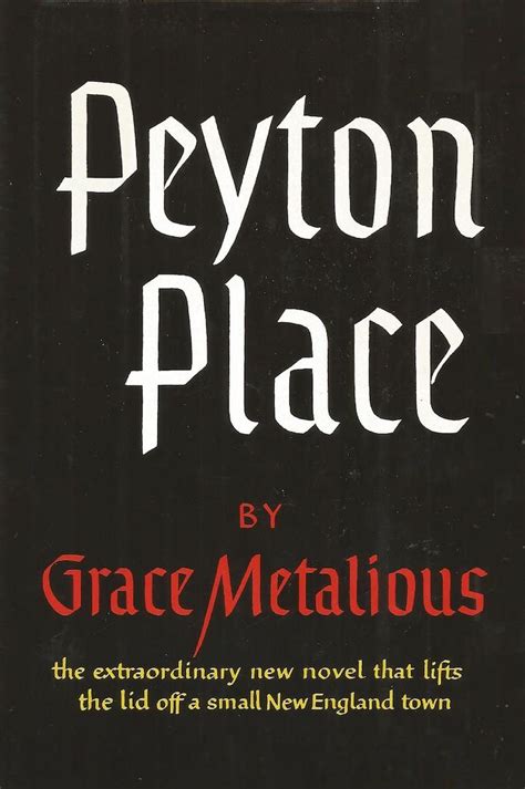 Peyton Place By Grace Metalious