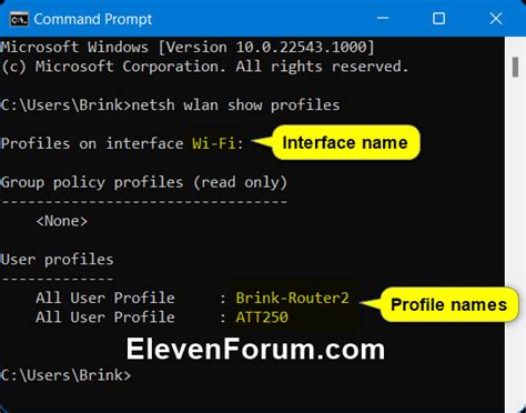 Find Wi Fi Network Security Key Password In Windows 11 Windows 11 Forum