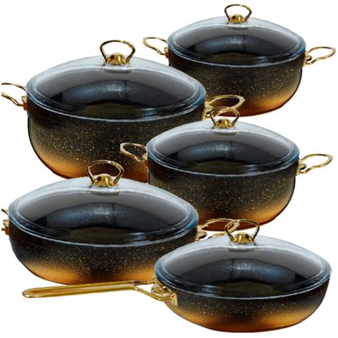 ᐉ ტაფებისა და ქვაბების ნაკრები Oncu Savelon Tafebisa Da Qvabebis Nakrebi