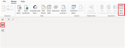 Power BI How To Create A Table Using DAX