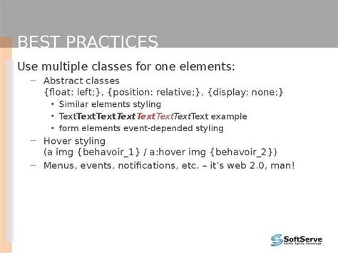 Html And Css Site Layout Best Practices презентация доклад проект