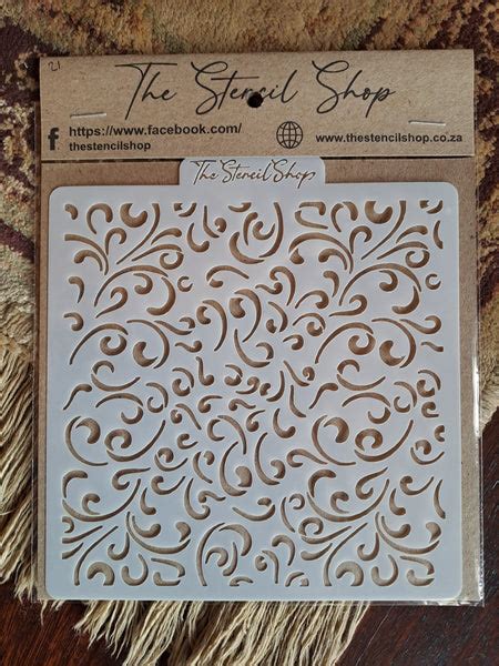 Cookie Stencil 21 The Stencil Shop