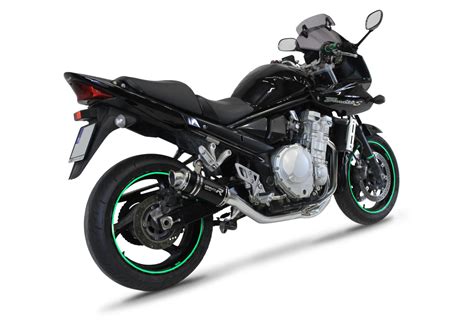 Gsf 650 Bandit N S 2007 2016 Full Exhaust System Gp1 Black Dominator Ebay