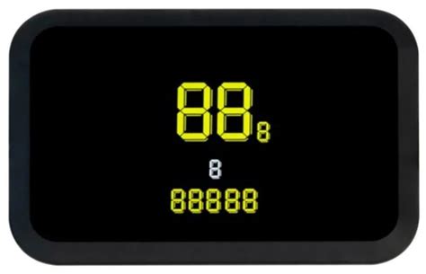 negative transmissive segment va lcd display for speedmeter lcd