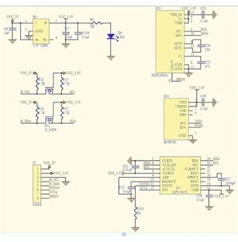 GY 87 Module BMP180 Sensor Triple Axis Gyro Acceleration Magnetic Field At 600 Piece