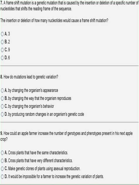 50 Dna Mutation Practice Worksheet Answers Chessmuseum Template Library