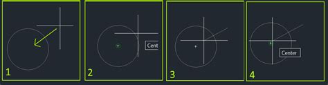 Solved Center Osnap Behavior Autodesk Community
