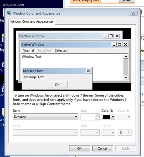 How To Change To Windows 7 Basic Color Scheme In Your Computer