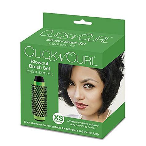 click n curl blowout brush set expansion kit extra small no handle