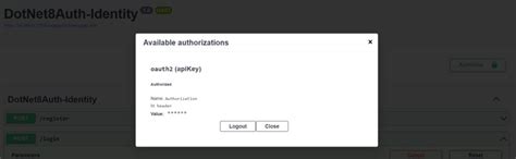 8 authentication with identity in a web api using bearer tokens