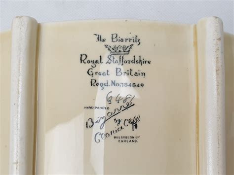 1930s Art Deco Clarice Cliff Biarritz Tureen As Found Sally Antiques