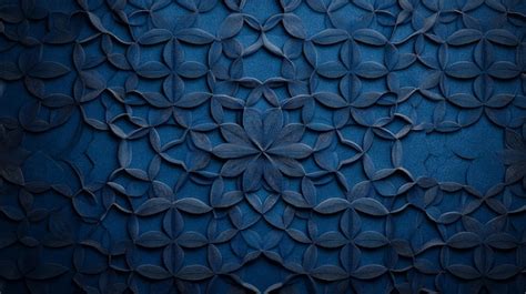 Seamless Background With Intricate Islamic Star Pattern Premium Ai