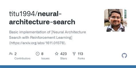 GitHub Titu Neural Architecture Search Basic Implementation Of Neural Architecture