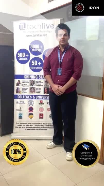 Techlive Solutions On Linkedin Techlivesolutions Placementsuccess Mernstackmagic Cgclandran