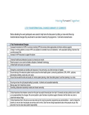 Fillable Online Transformational Change Explained With Examples