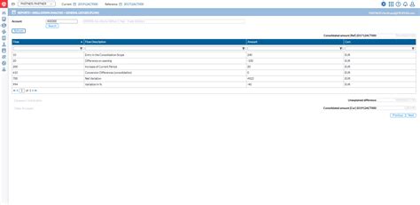 General Ledger Flow Report